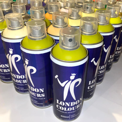 London Colours BULK PACKS -400ml – VIP Graffiti Paint